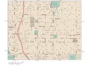Salt Lake City Utah Wall Maps