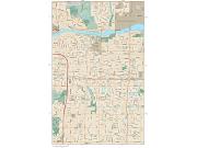 Tempe Arizona Wall Maps - MapSales