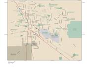 Tucson Arizona Wall Maps