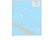 Wall Maps of Bahamas - MapSales. Get the Country Wall Maps You Need!