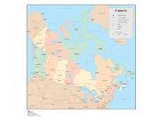 Wall Maps of Canada - MapSales. Get the Country Wall Maps You Need!