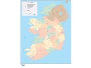 Wall Maps of Ireland - MapSales. Get the Country Wall Maps You Need!