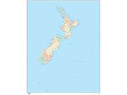 Wall Maps of New Zealand - MapSales. Get the Country Wall Maps You Need!