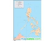 Wall Maps of Philippines - MapSales. Get the Country Wall Maps You Need!
