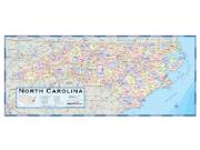 North Carolina Wall Maps. Get the State Wall Maps You Need! - MapSales