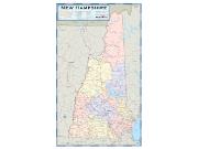 New Hampshire Wall Maps. Get the State Wall Maps You Need! - MapSales