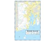 Rhode Island Wall Maps. Get the State Wall Maps You Need! - MapSales