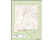 New Mexico Wall Maps. Get the State Wall Maps You Need! - MapSales