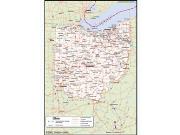 Ohio Wall Maps
