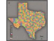Texas Wall Maps