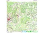 Aiken Wall Map from MapSales.com - The leading source for your Aiken ...