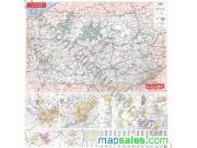 Pennsylvania Wall Map from MapSales.com - The leading source for your ...