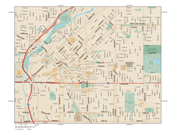Denver_CO_Downtown by Map Resources