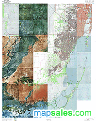 Miami Dade Florida Map Towns