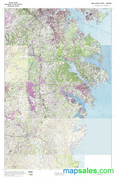 Anne Arundel County, MD Topo Wall Map by MarketMAPS - MapSales Anne Arundel County, MD Topo Wall Map by MarketMAPS - MapSales