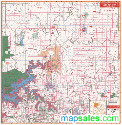 Cherokee County Zip Code Map - Map